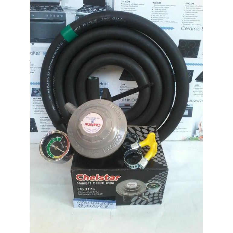 Jual Safety gas Regulator Compact Chelstars Model Common gaz Express ...