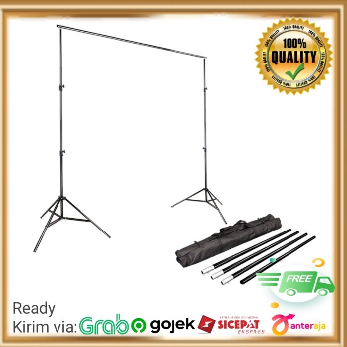 Jual TERMURAH - Bracket Stand Tiang Backdrop Background Latar Belakang ...