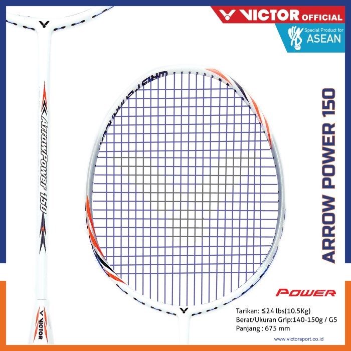 Jual Raket Berat Latihan Badminton VICTOR Arrow Power 150 / Ap-150 / Ap ...