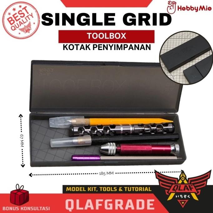 Jual Original Tool Box Hobby Mio Single Double Grid - Kotak Penyimpanan ...