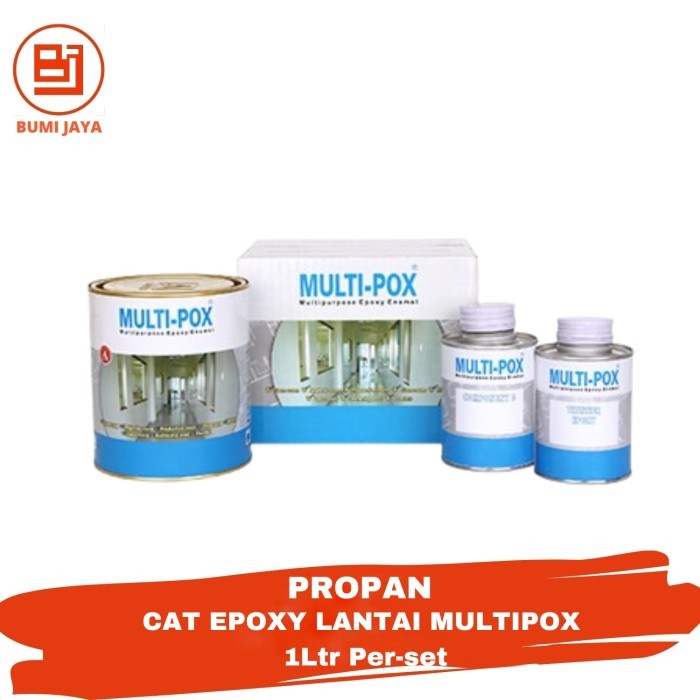 Jual Cat epoxy lantai Multipox MX-99 Propan 1 Ltr per set | Shopee ...