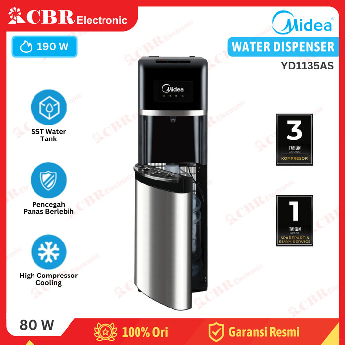 Jual Water Dispenser MIDEA Galon Bawah YD1135AS | Shopee Indonesia