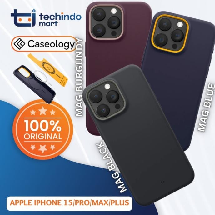Jual Case IPhone 15 Pro Max Plus Caseology Nano Pop MagSafe Matte ...