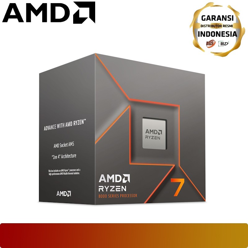 Jual AMD RYZEN 7 8700F | Processor AMD AM5 Zen 4 8 Cores 16 Threads | Shopee Indonesia