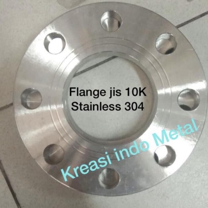 Jual 3" Flange jis 10k stainless SS304 -3 inch -Sus /SS 304 10 K DN80 ...