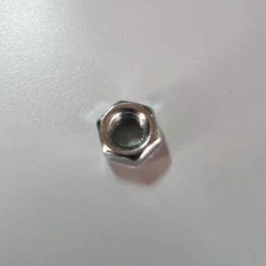 Jual mur / nut longdrat long drat m6 6mm putih galvanis | Shopee Indonesia