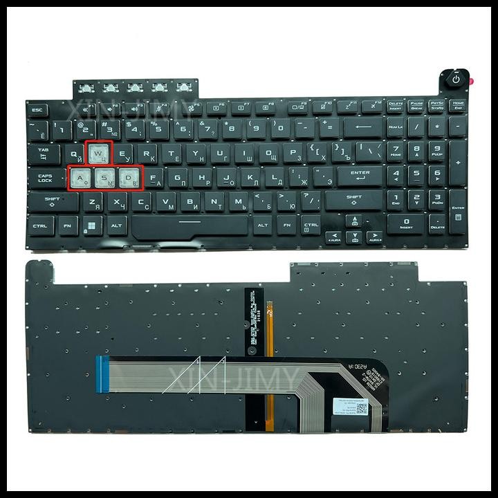 Jual BEST DEAL KEYBOARD ASUS TUF GAMING F15 A15 FX506 FX506LH FX506H F17 FX706 US ...