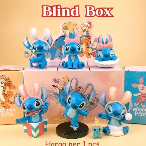 Jual ZG - Blind Box STICH / Cute Character Action Figure / Mainan ...