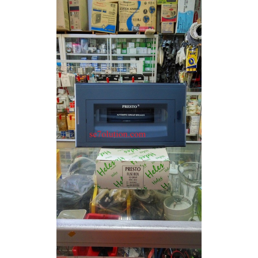 Jual HARGA DISC - Heles Presto Box MCB Fuse Inbow 12 Group (2812 ...