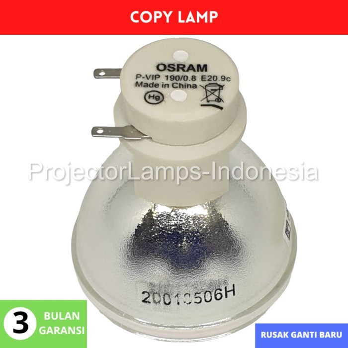 Jual Lampu Projector Proyektor Osram P-Vip 190/0.8 E20.9N New 100 % Original | Shopee Indonesia