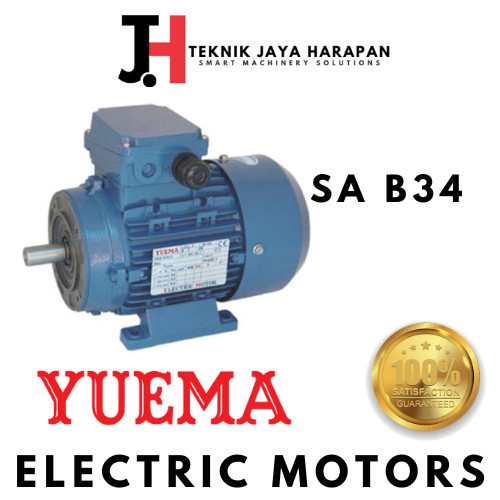 Jual DINAMO ELECTRIC MOTOR YUEMA SA 6P 5,5KW 7,5HP 3PHASE 380V B34 | Shopee Indonesia