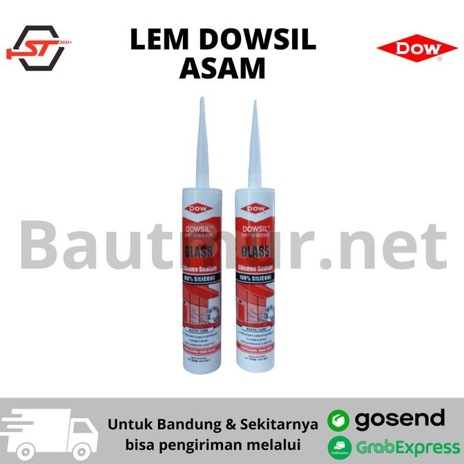 Jual JUAL Lem Dowsil | Dow Corning | Lem Kaca Aquarium | Sealant Asam White | Shopee Indonesia