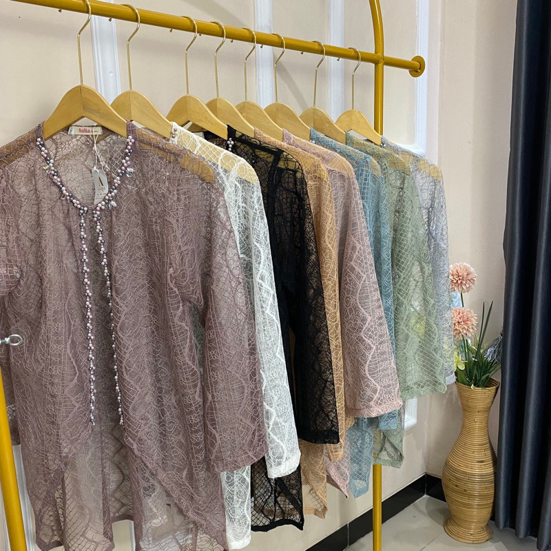 Jual Outer Fashion Brokat OUTER BROKAT PREMIUM KALUNA OUTER | Shopee ...