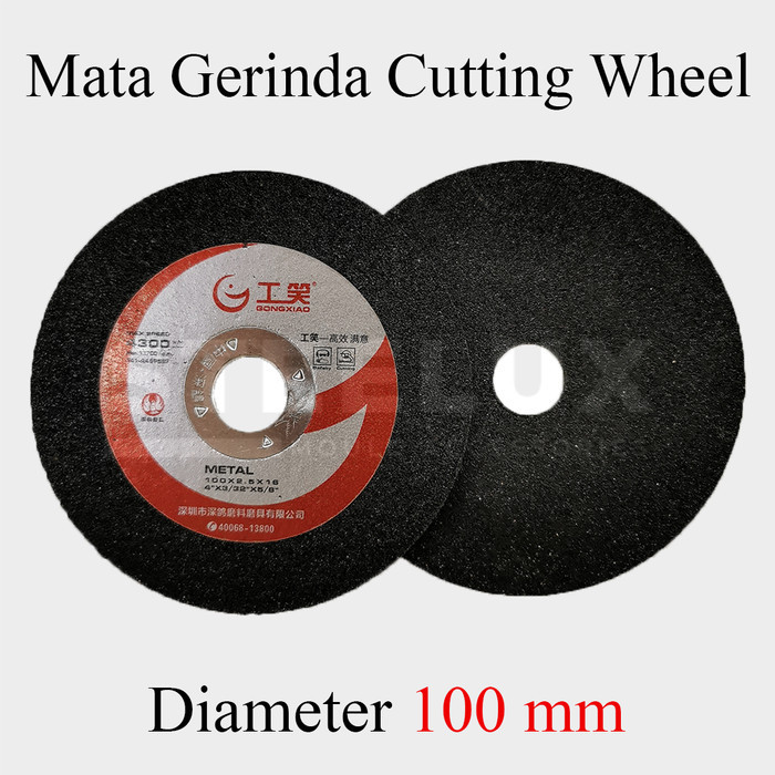 Jual Mata Gerinda Potong GongXiao 100mm x 16mm x 2.5mm Grit #45 Cutting ...