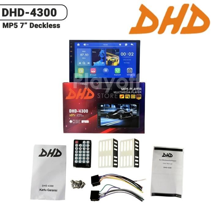 Jual Dhd-4300 Mp5 - Tv Mobil Head Unit Double Din Universal + Mirror ...