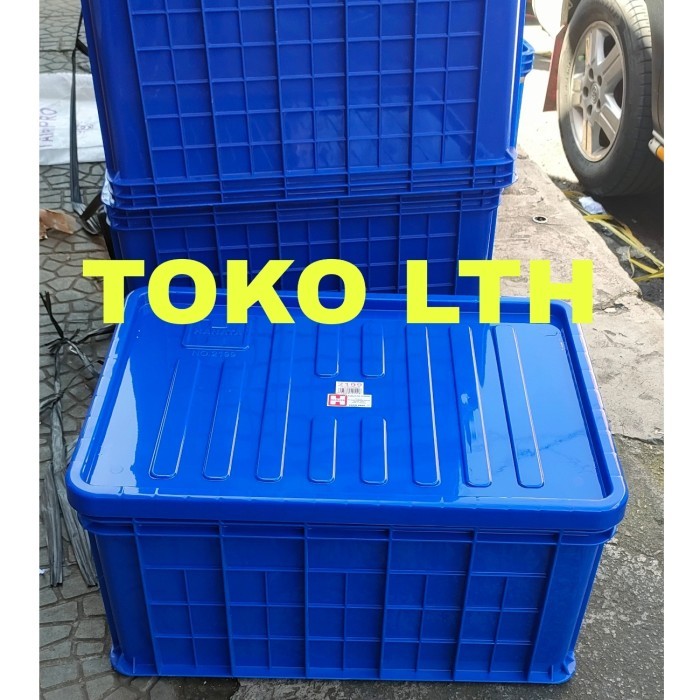 Jual CONTAINER BOX TUTUP HANATA 2103 TTP 69 LITER KOTAK BAK WADAH TUTUP ...