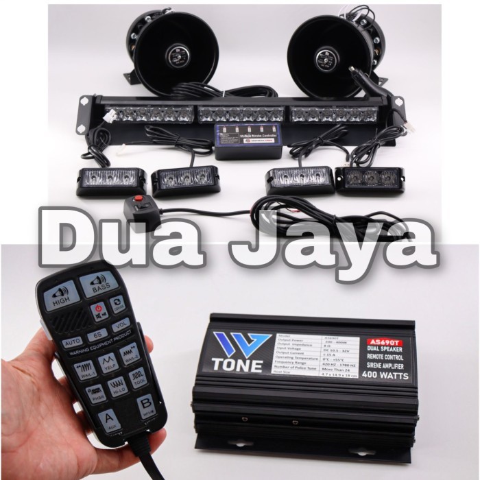 Jual PAKET TOA TS-400,AMPLI W TONE 400 WATT,DASH 18 TITIK & STROBO 3X4 ...