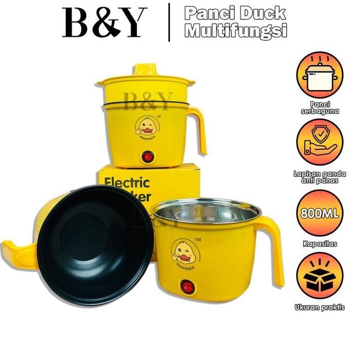 Jual Panci Listrik Mini / Panci Listrik dengan Kukusan / Stainless GT ...