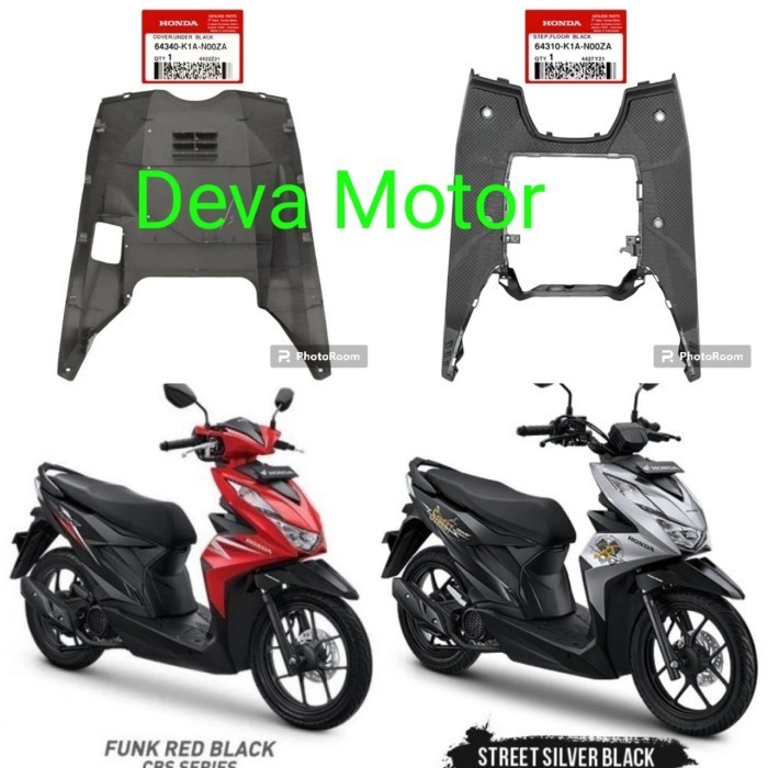 Jual Bordes pijakan dan dek bawah kolong beat deluxe street 2020-2023 ori | Shopee Indonesia
