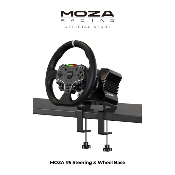 Jual MOZA Racing R5 Bundle Direct Drive Racing Simulator Steering Wheel ...