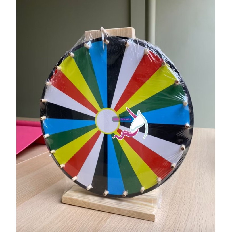Jual SPIN WHEEL RODA PUTAR UNDIAN DOORPRIZE HADIAH TRIPOD KAKI ACARA ...