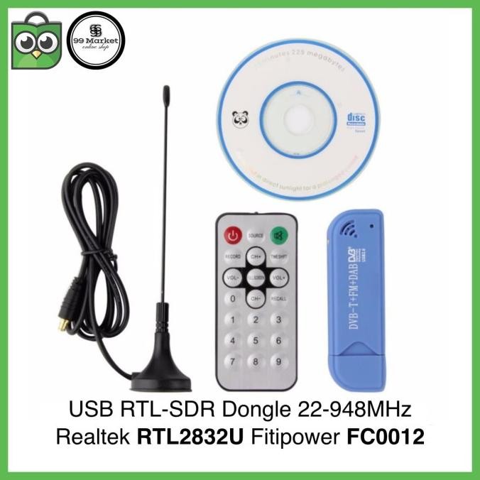 Jual USB RTL-SDR Dongle RTL2832U FC0012 Software Defined Radio RTLSDR | Shopee Indonesia