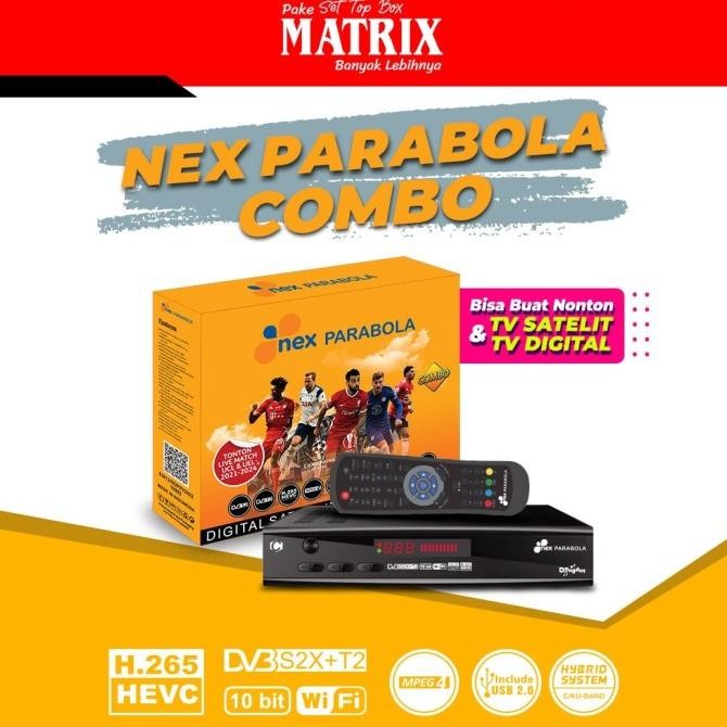 Jual RECEIVER NEX PARABOLA COMBO (KUNING) | Shopee Indonesia