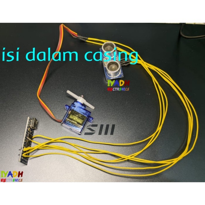 Jual Modul Sensor Kendali Tutup Tempat Sampah Dengan Arduino Nano Dan Source E Program Dan