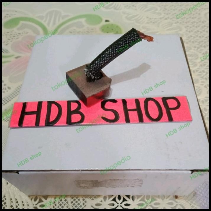 Jual DISKON CARBON BRUSH STARTER FORKLIFT KOMATSU ENGINE 4D94LE ...
