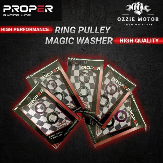 Jual Nmax - Proper Reacing Line Magic Washer / Ring Pulley Honda Beat ...