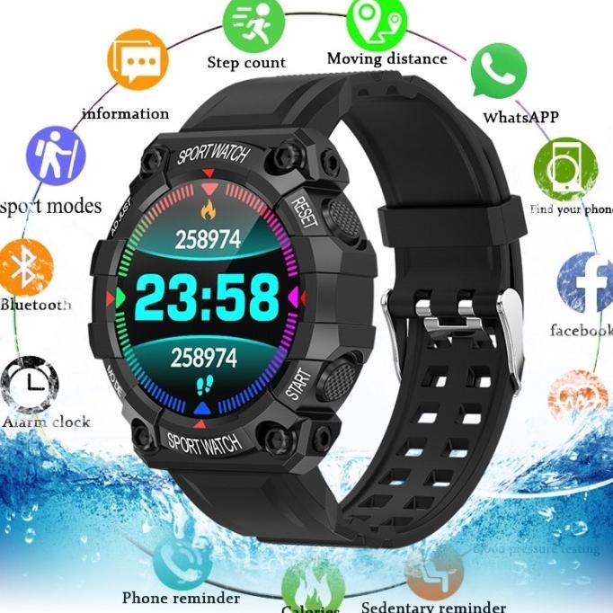 Jual Jam - Jam smartwatch Tangan Pria Wanita Digital Smartwatch ...
