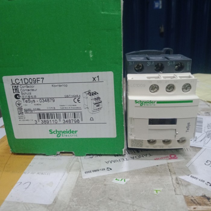 Jual Kontaktor/Contactor Schneider Lc1D09F7 110V 25A Original | Shopee Indonesia