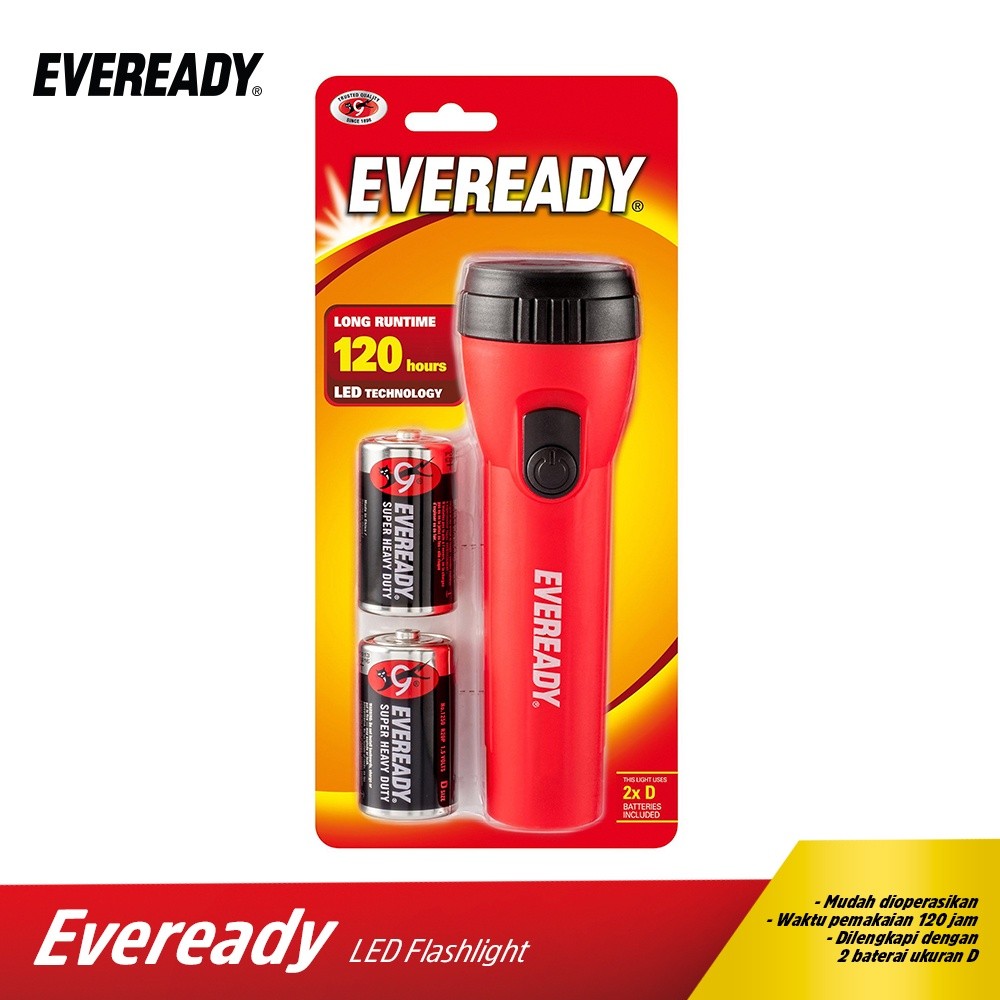 Jual Senter Eveready LED 2D BP | Shopee Indonesia