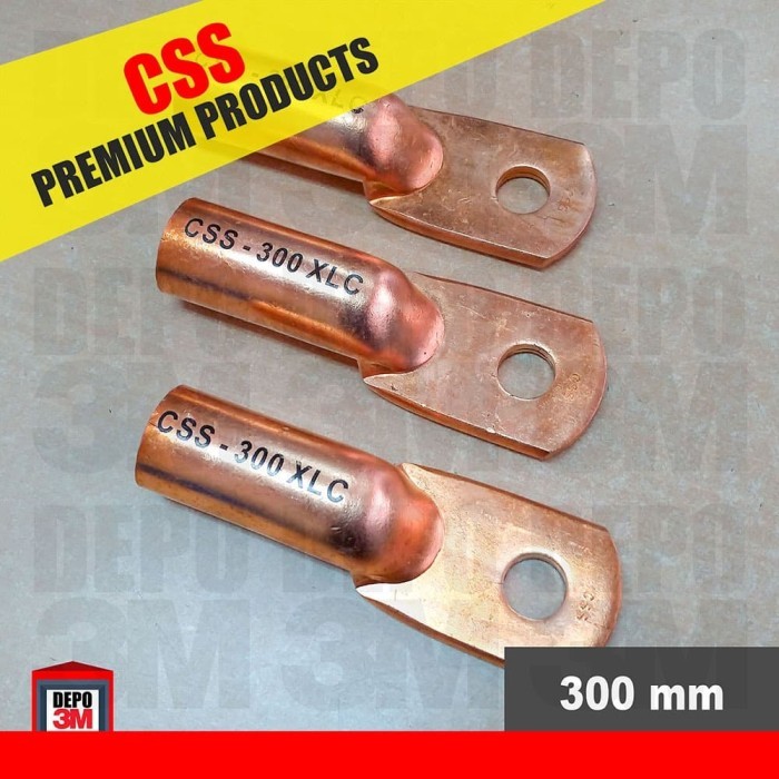 Jual TERMURAH - Cable Lug Skun Kabel CSS Tembaga CU 300mm | Shopee Indonesia