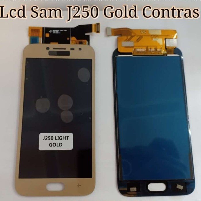 Jual LCD SAMSUNG J2 PRO/ J250 FULLSET CONTRAS BLACK GOLD BLUE | Shopee ...
