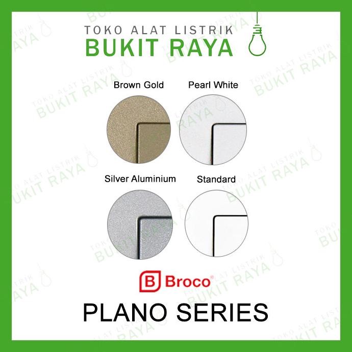 Jual Original E16G Broco Plano Intermediate Switch Saklar Silang ...
