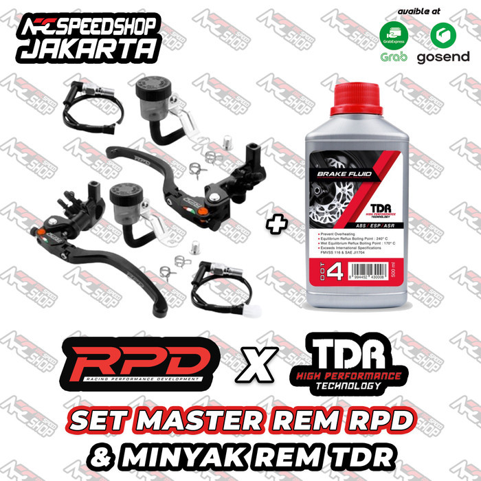 Jual MASTER REM RPD TDR RADIAL SET KIRI KANAN XMAX 250 NMAX TURBO PCX ADV | Shopee Indonesia