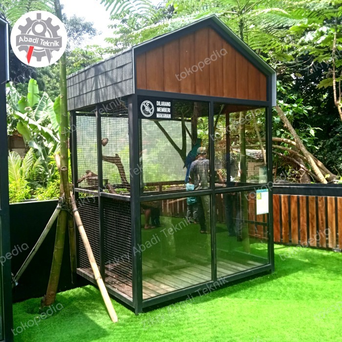 Jual Sangkar Kandang Umbaran Ternak Burung Macaw Kakaktua Sunconure ...