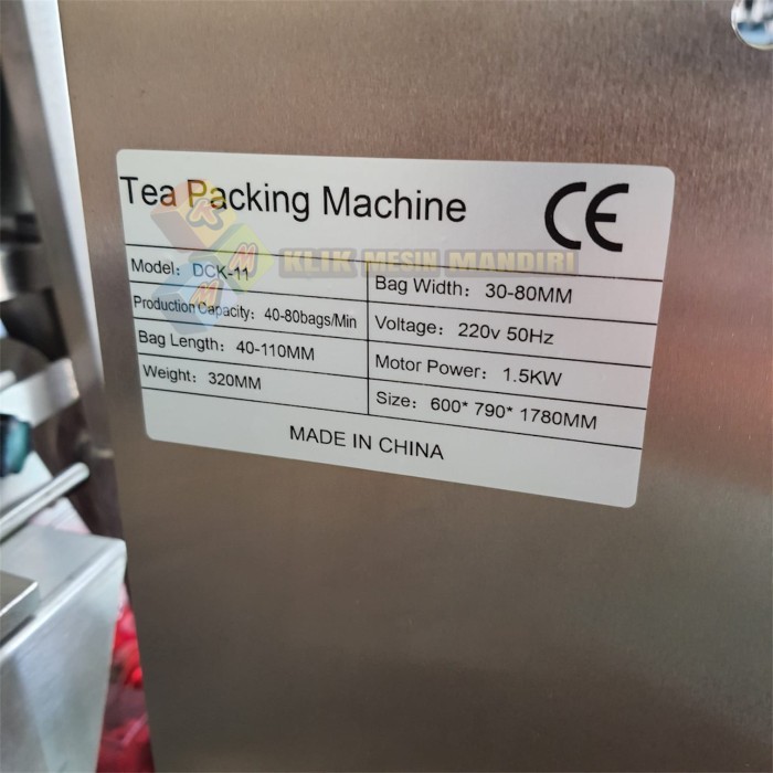 Jual Mesin Tea Bag / Mesin Packing Teh Cup Otomatis | Shopee Indonesia