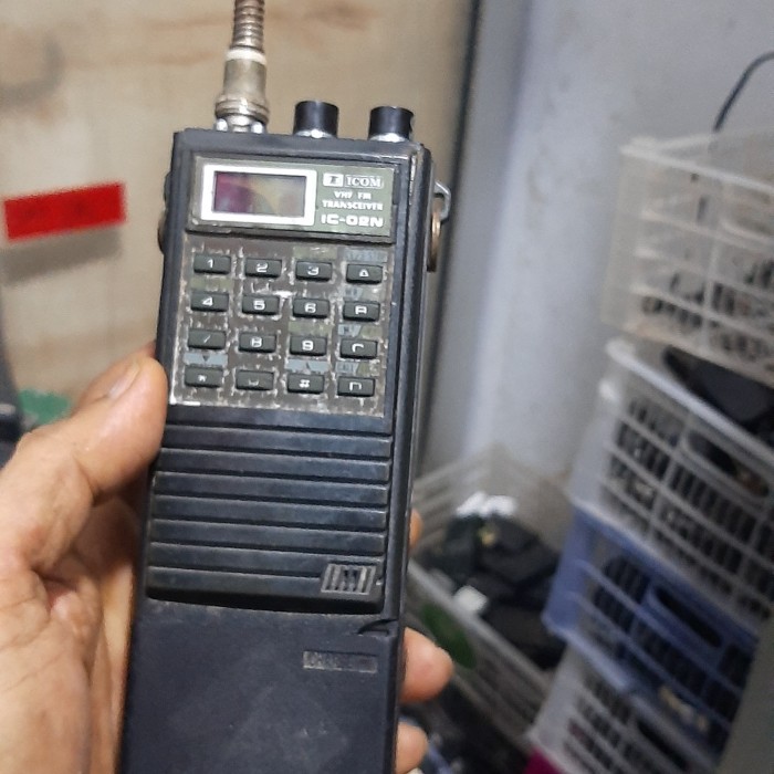 Jual HT icom ic02N lcd item separoh | Shopee Indonesia