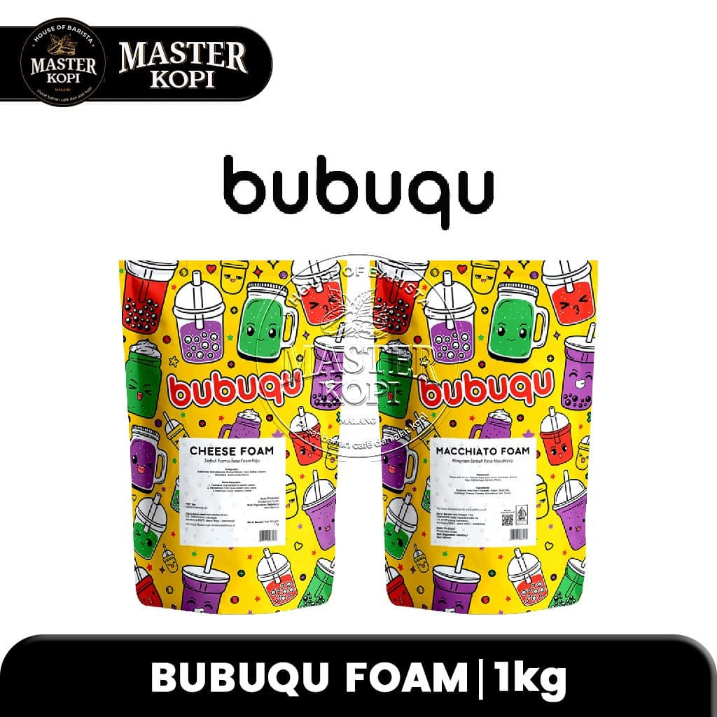 Jual Cheese Foam Bubuqu Topping MInuman Foam Cheese / Machiato Foam ...
