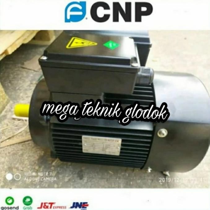 Jual Motor Dinamo Pompan CNP CDLF 2,2kw 3Hp 220V 1PH 2950RPM | Shopee ...