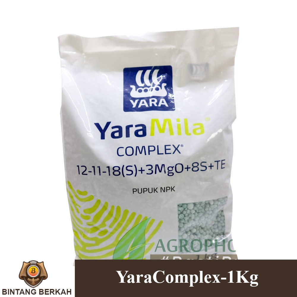 Jual Pupuk Yaramila Complex 1 Kg Pertanian | Shopee Indonesia