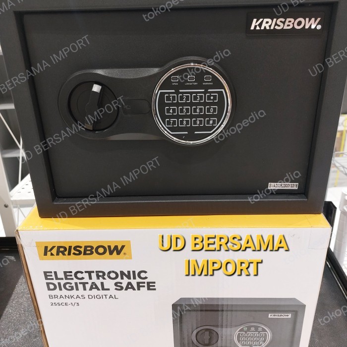Jual Brankas Besi Brangkas Berangkas Steel Safe KRISBOW | Shopee Indonesia