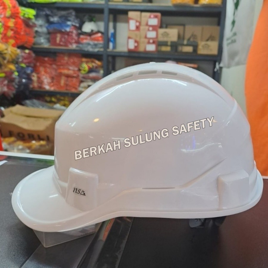 Jual Helm Proyek Helm Safety Proyek NSA Vented Fastrack + Tali Dagu ...
