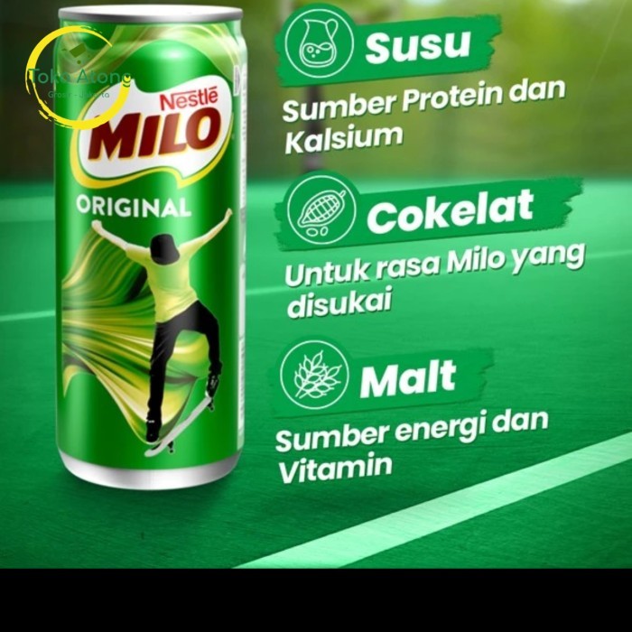 Jual Nestle Milo Kaleng Original 220 ml Harga 1 kardus | Shopee Indonesia