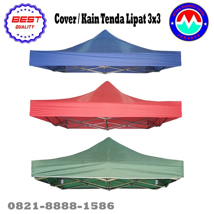 Jual Kain Atap Tenda Lipat 3x3 | Shopee Indonesia