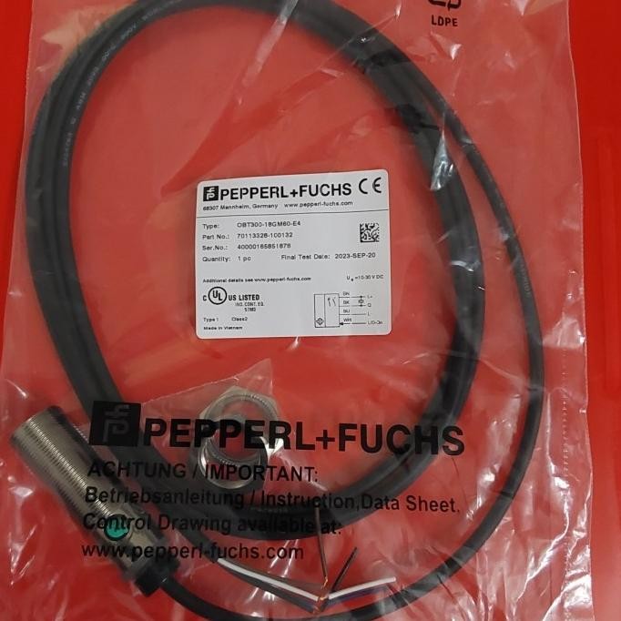 Jual PHOTO ELECTRIC PHOTO SENSOR VISOLUX PEPPERL FUCHS P+F OBT300-18GM BEST ORIGINAL DAN ...