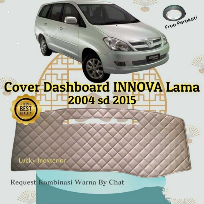 Jual Cover Dashboard Toyota Kijang INNOVA Lama Kulit Premium Pelindung ...