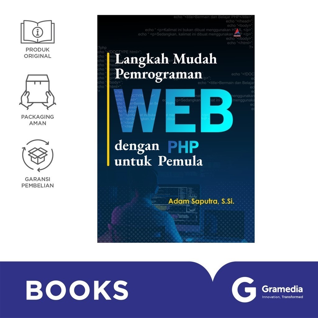 Jual Langkah Mudah Pemrograman Web Dengan Php Untuk Pemula | Shopee Indonesia